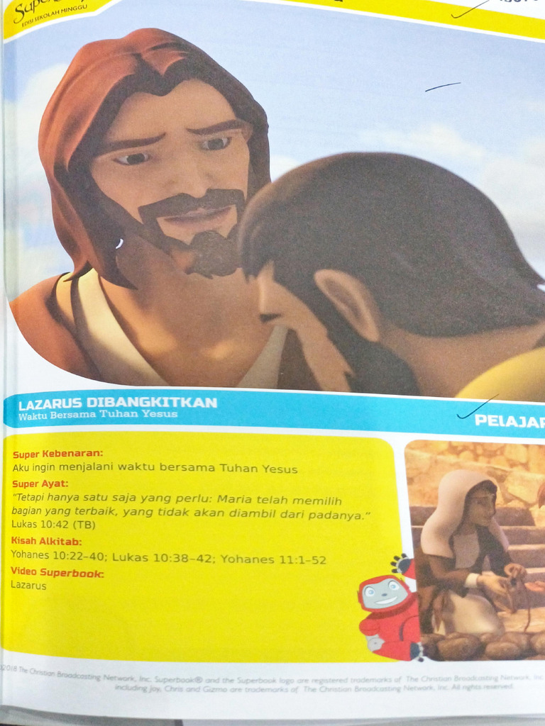 Lazarus Dibangkitkan Pel 1 - Pel 3 | PDF