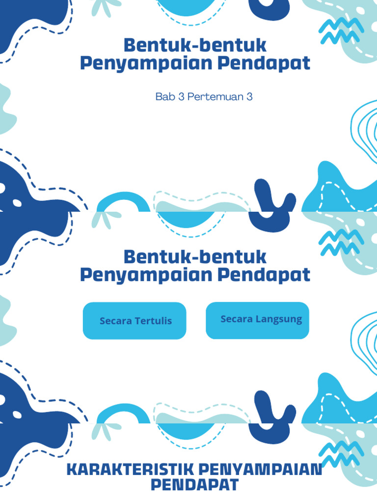 Bentuk-Bentuk Penyampaian Pendapat | PDF