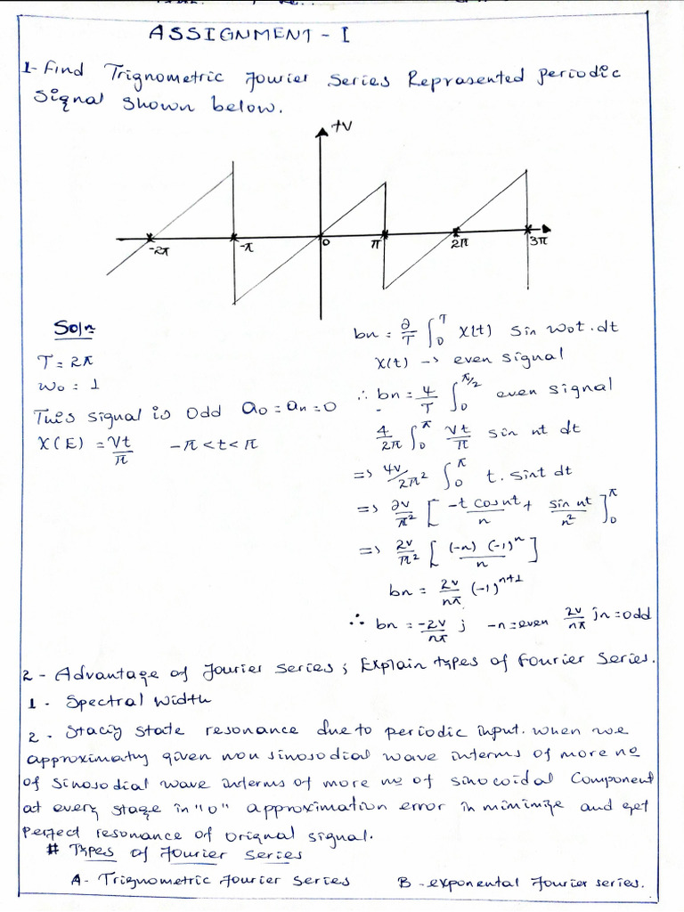 Signal Assignment | PDF