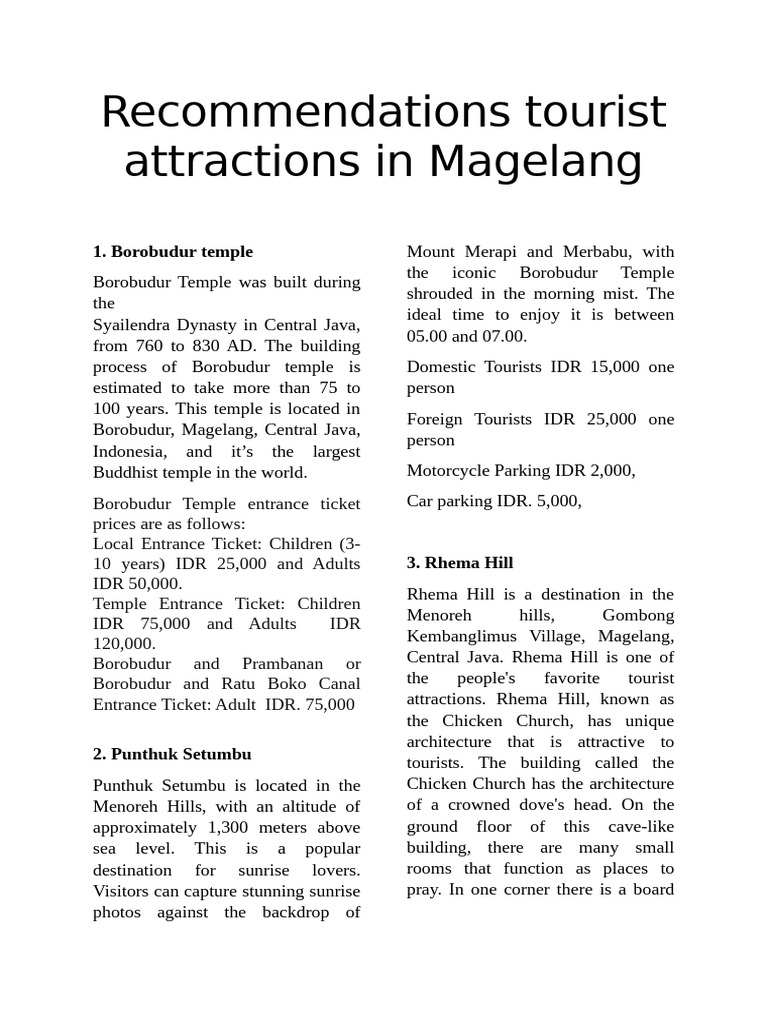Magelang | PDF