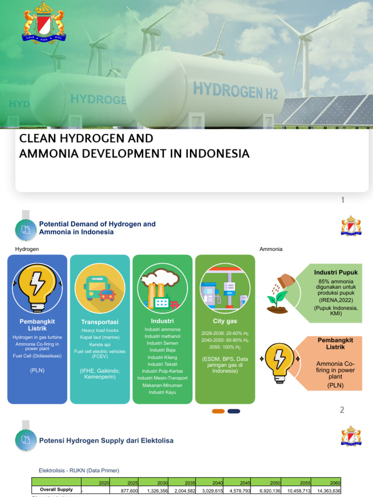 Hydrogen and Ammonia Roadmap Kadin | PDF | Renewable Energy ...