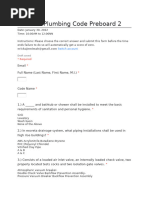 Master Plumber Exam Refresher Notes | PDF | Sanitary Sewer | Plumbing
