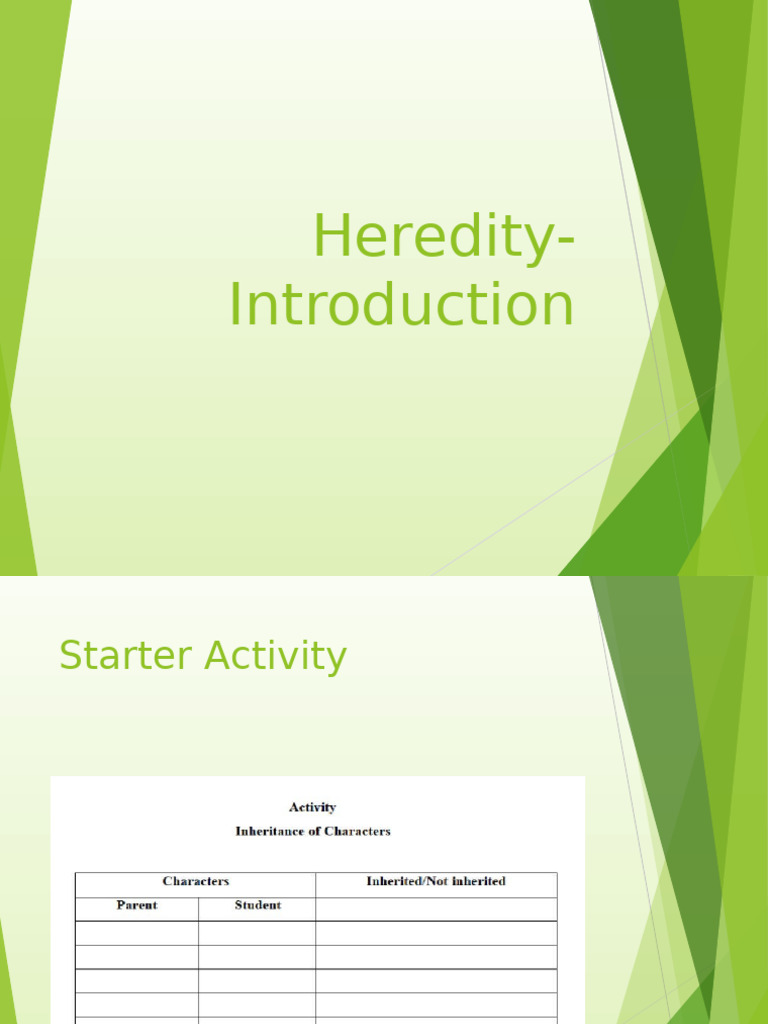 Heredity | PDF