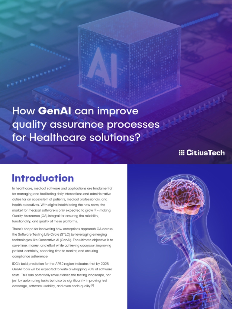 How-GenAI-can-improve-quality-assurance | PDF | Software Testing ...