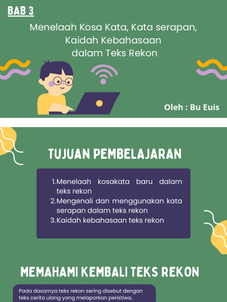 Teks Rekon PDF | PDF