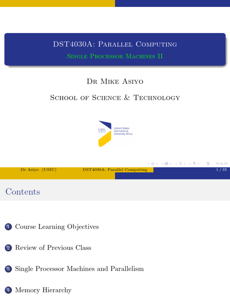 Parallel Computing: Matrix Multiplication Insights | PDF | Parallel Computing | Central ...