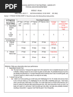 Wall Sit Test | PDF | Musculoskeletal System