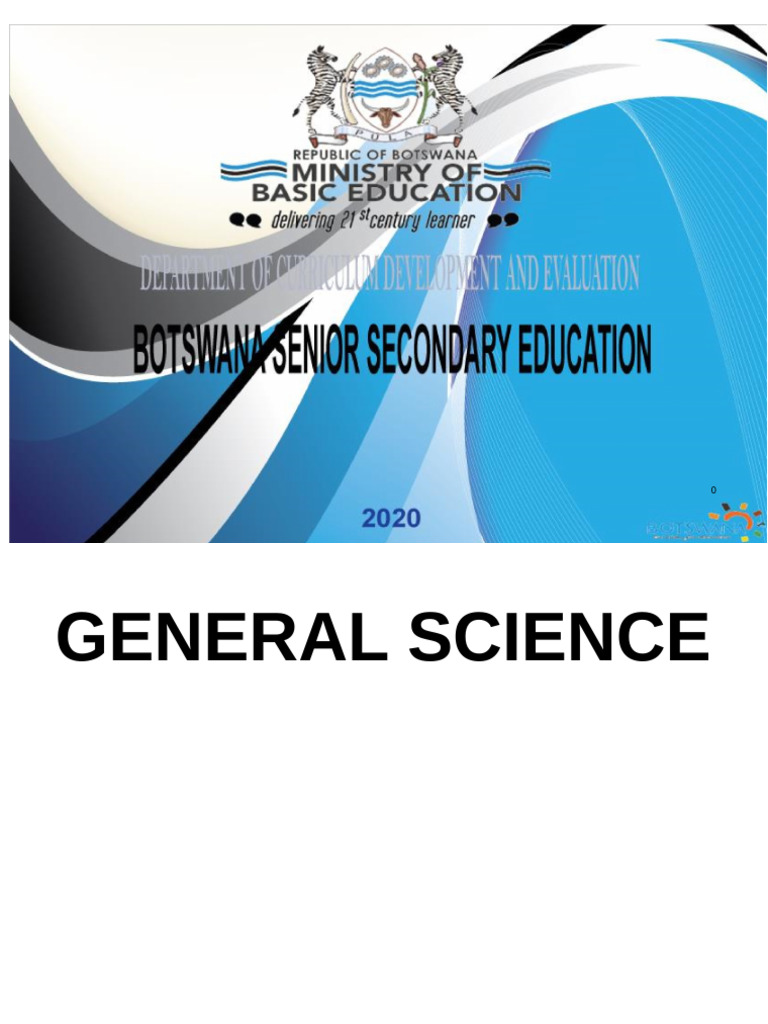BSSE General Science Syllabus Overview | PDF | Learning | Educational ...