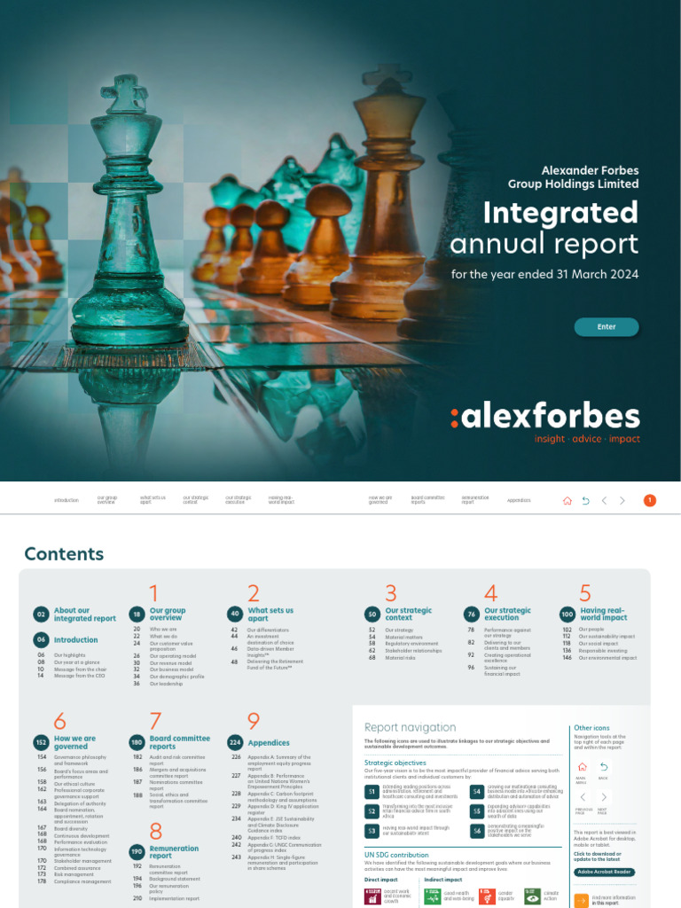 Alexander Forbes Group Holdings LTD Integrated Annual Report 2024 | PDF ...