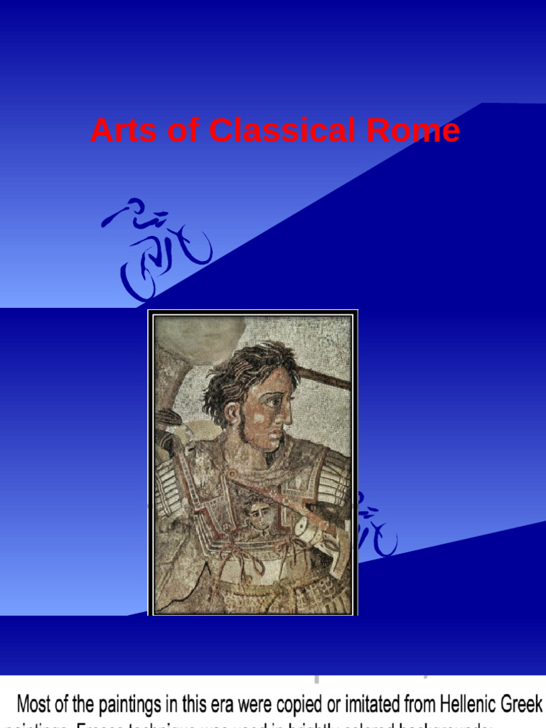 Arts of Classical Rome 24 25 | PDF
