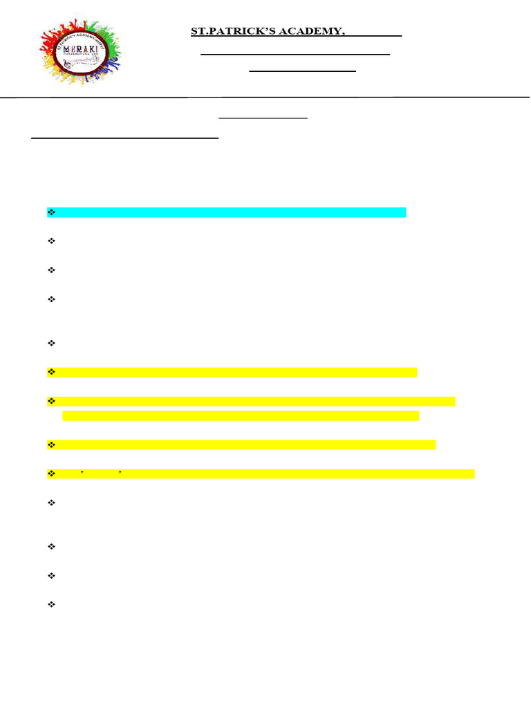 Meraki Main Rules 2024-25 | PDF | Poetry | Performing Arts
