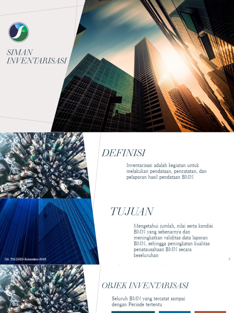 5.1 - 202402 - SIMAN v2 Modul Inventarisasi | PDF