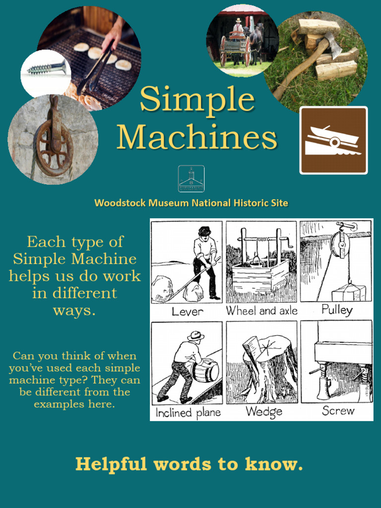 Understanding Simple Machines Types | PDF | Lever | Kinematics