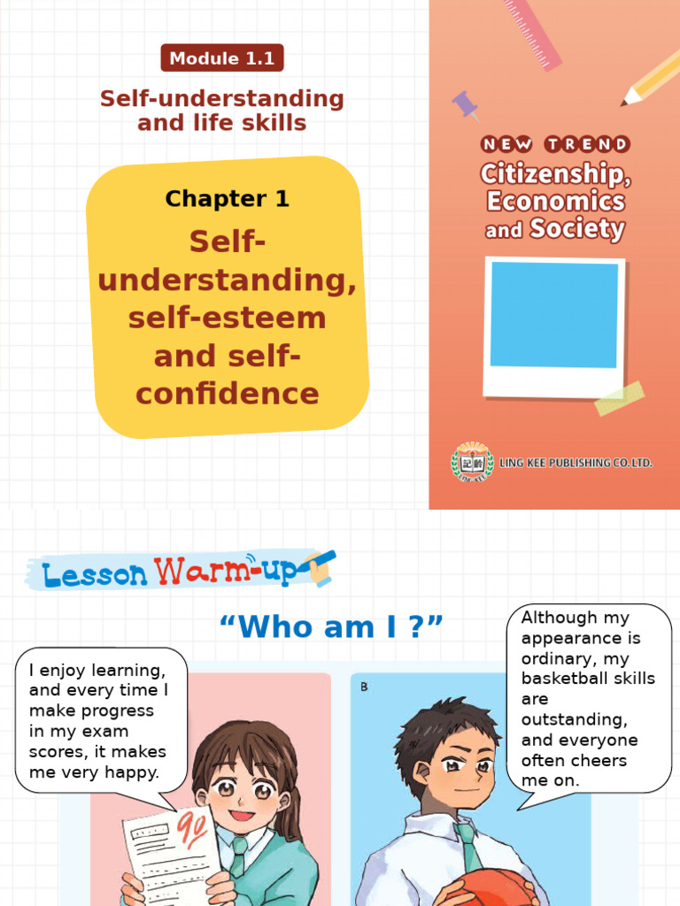 PowerPoint (Chapter 1 Self-Understanding, Self-Esteem and Self ...