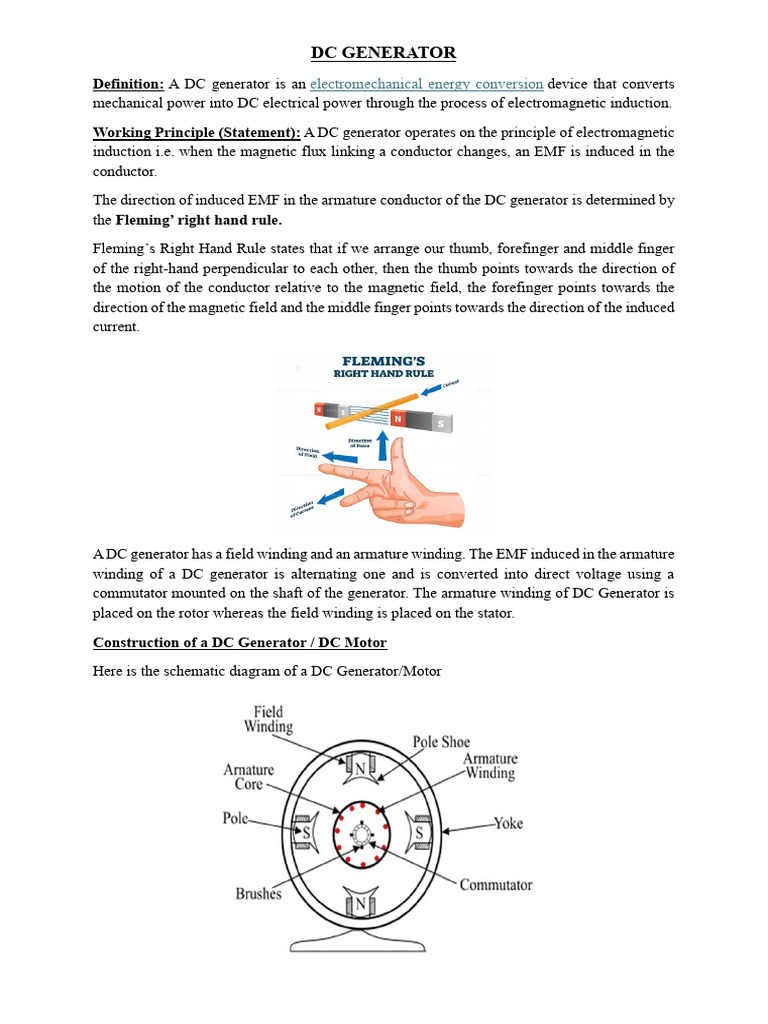 UNIT-3 DC Machines (Part-2) | PDF | Electromagnetic Induction ...