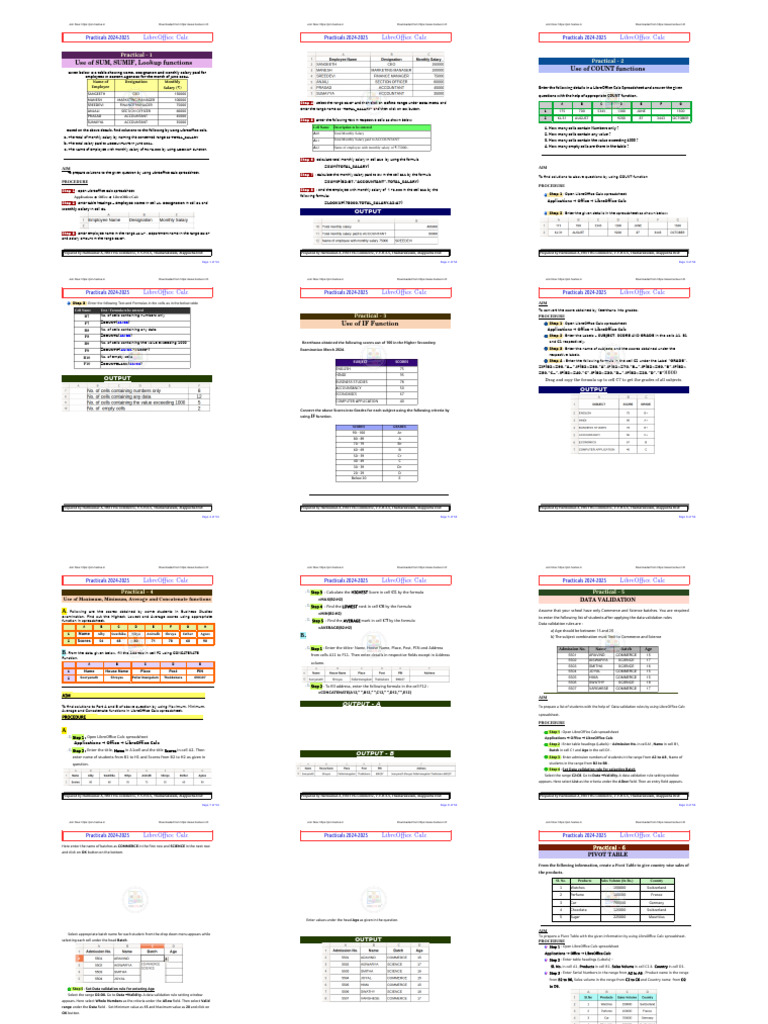 Hsslive Accountancy Lab Work Solved 2024 25 | PDF | Spreadsheet ...