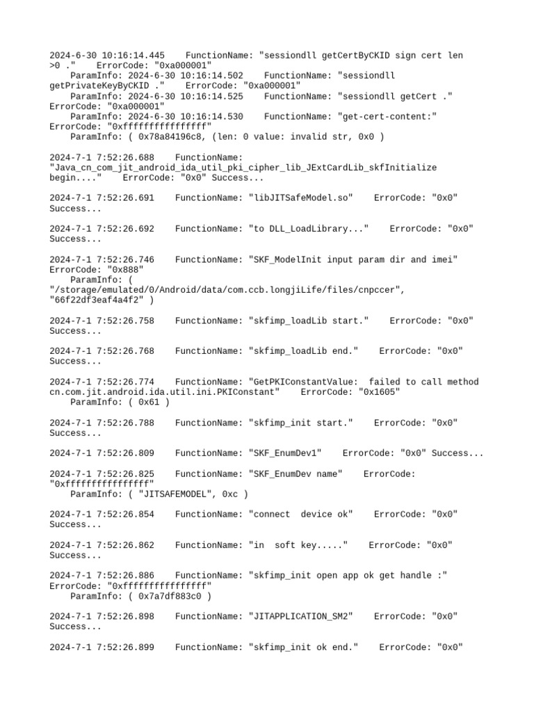 Session DLL Error Log Analysis | PDF | Mobile Telecommunications | Mobile Technology