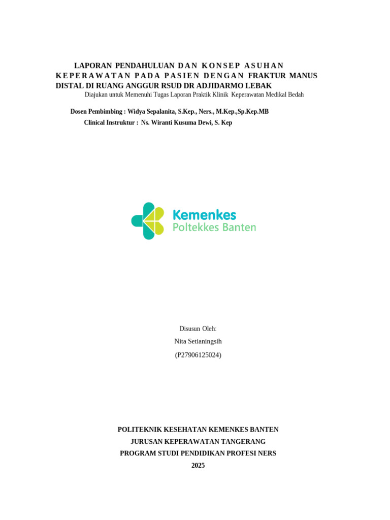 KMB Minggu Ke 5 Fraktur | PDF