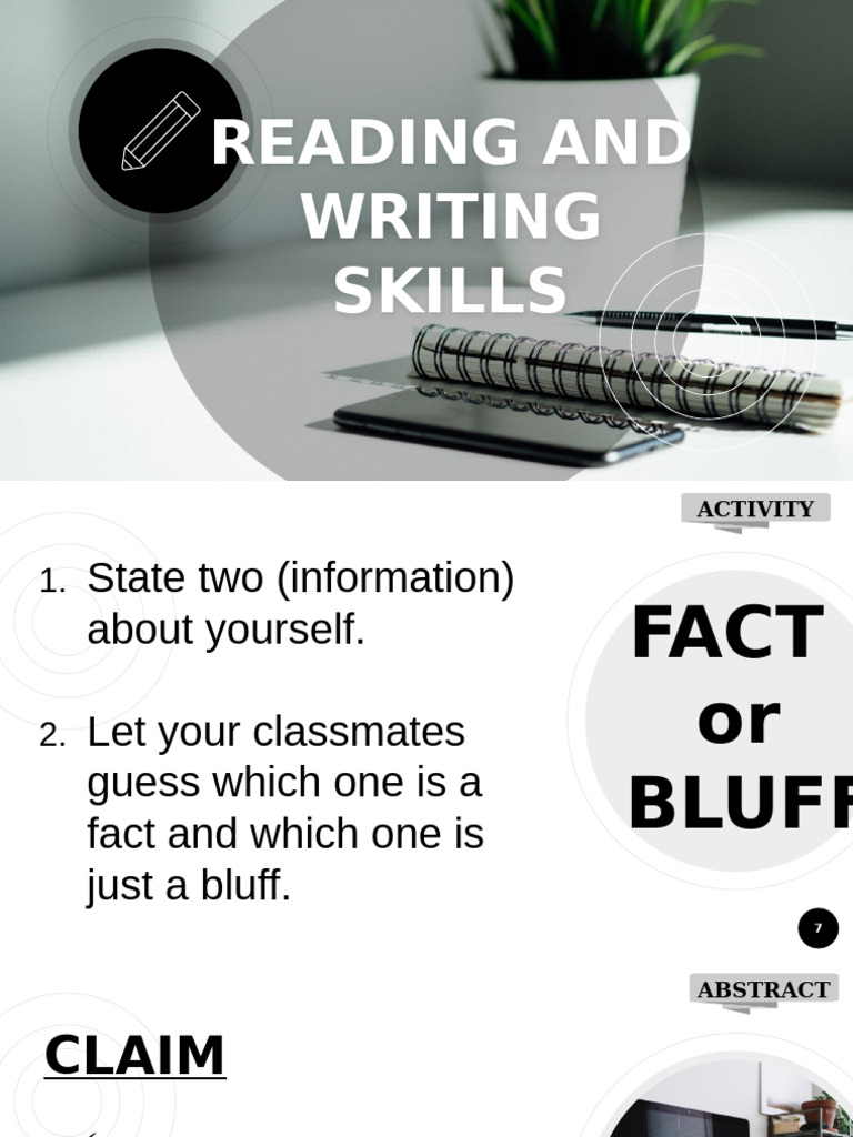 Quarter 2 Lesson 2 Types of Claims Autosaved | PDF | Cognition