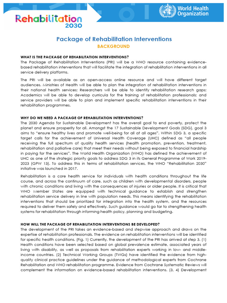 Final ToR General Development Group | PDF | Evidence Based Medicine ...