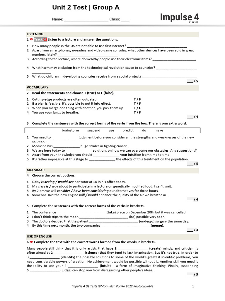 Unit 2 Test A | PDF | Artificial Intelligence | Intelligence (AI ...