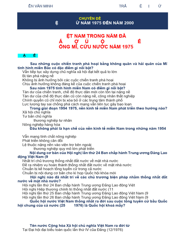 LS12 - TN (10a) - Không Đáp Án | PDF