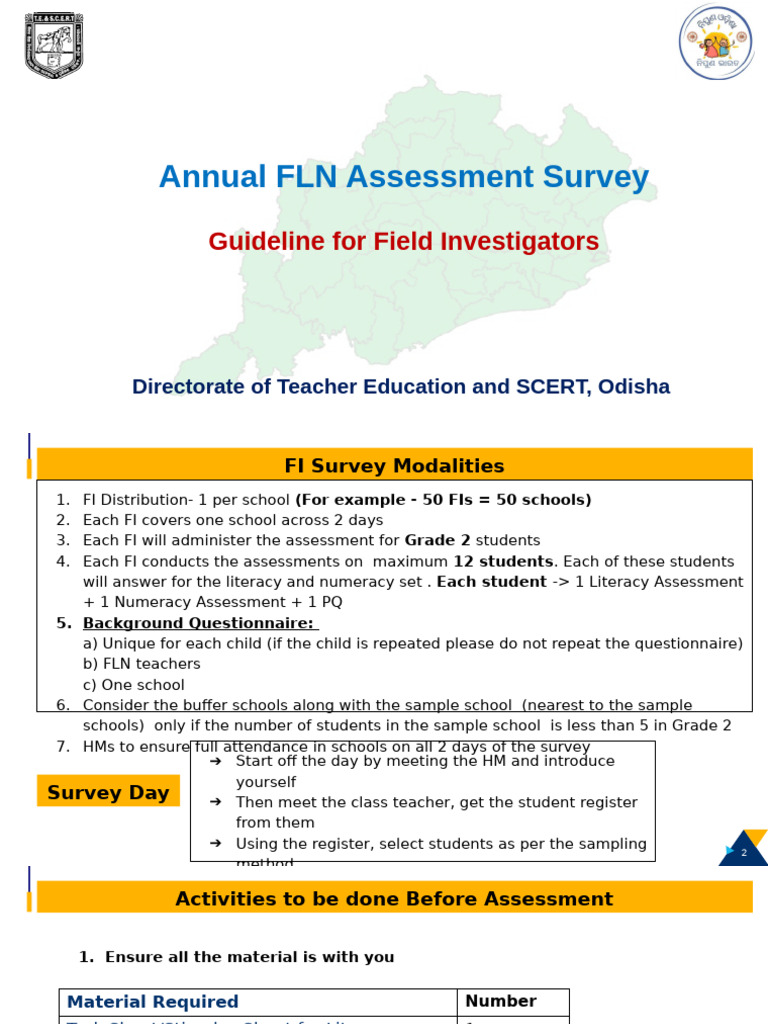 Guidelines For FIs | PDF | Reading Comprehension | Learning