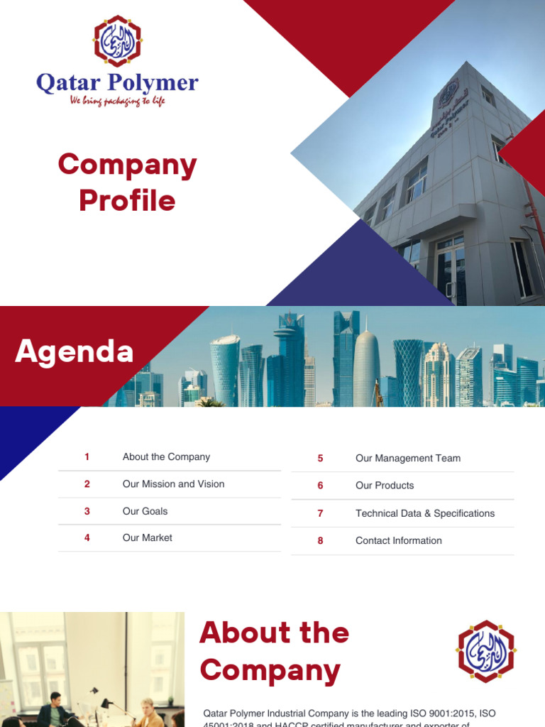 Qatar Polymer - Company Profile | PDF | Polyethylene | Textiles