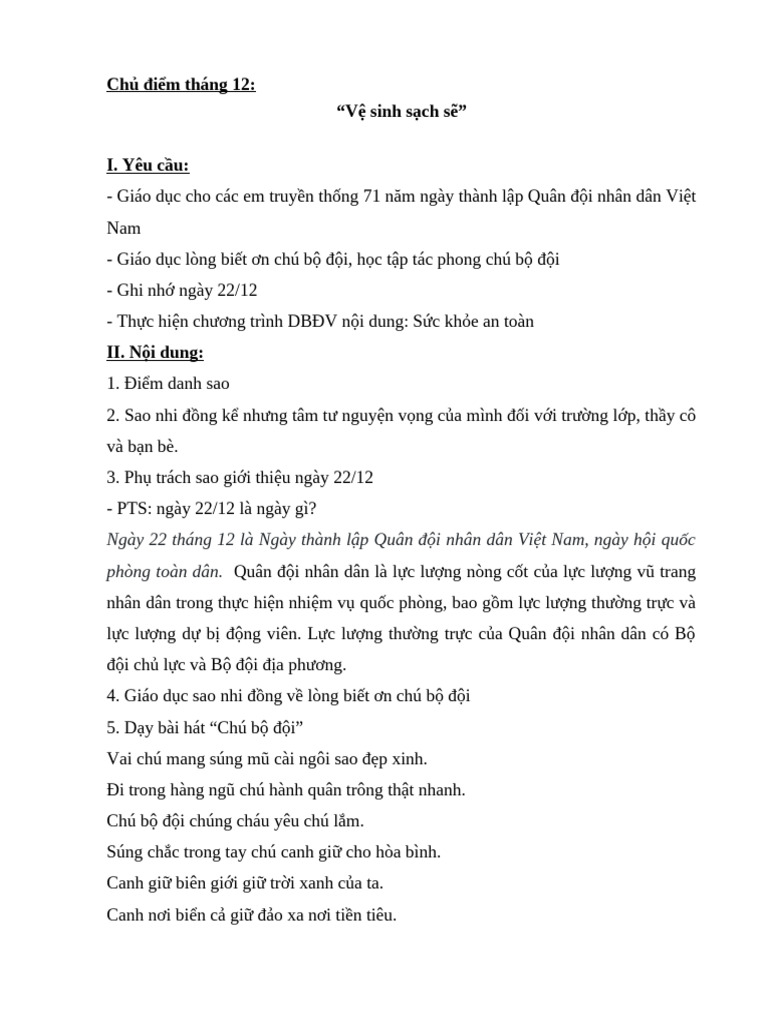 Sinh Ho T Sao t12 | PDF