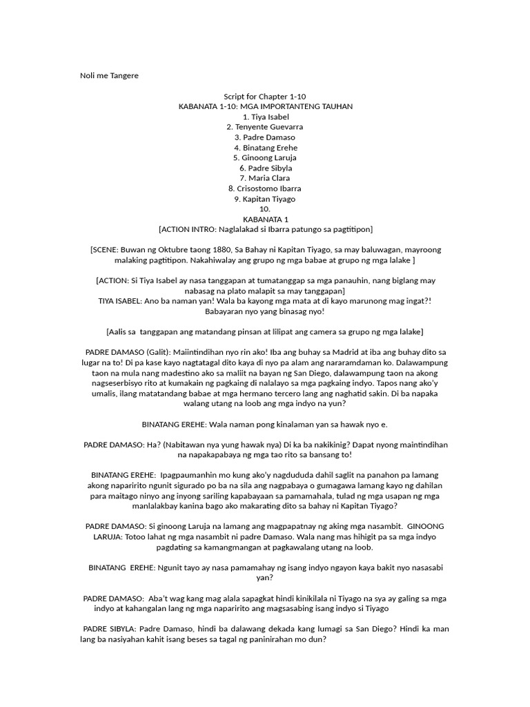 Noli Me Tangere-WPS Office | PDF