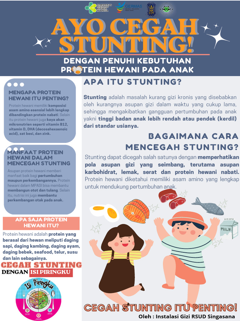 Poster Pencegahan Stunting Anak | PDF