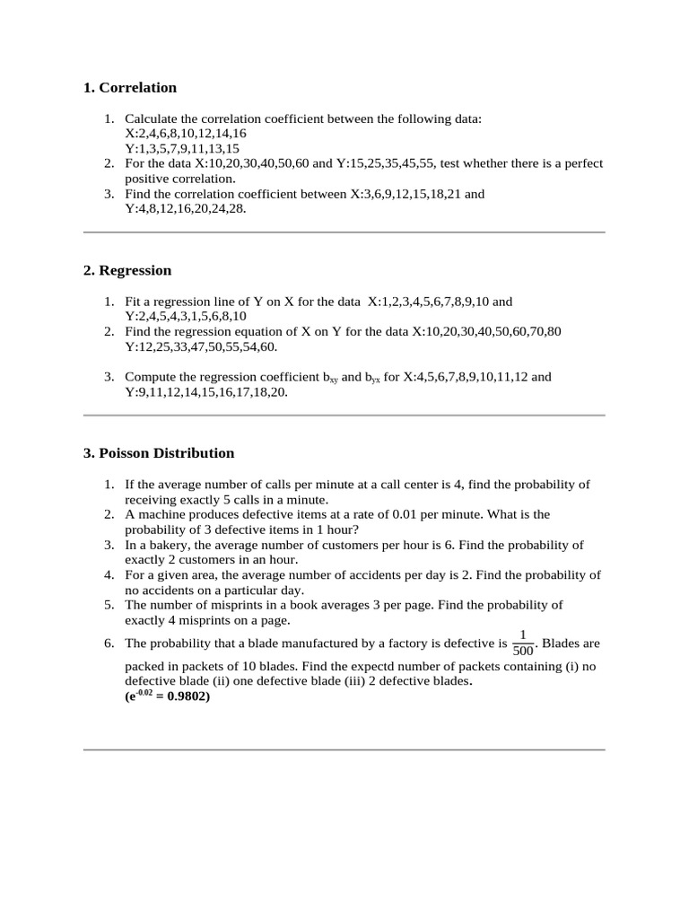 MBA-1 Practice Questions Set | PDF | Standard Deviation | Descriptive ...