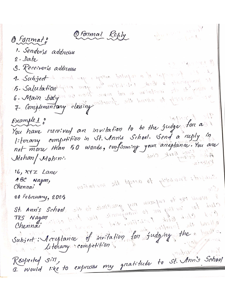 Formal Reply | PDF