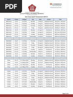 DSO Selection Schedule 2025-26 | PDF