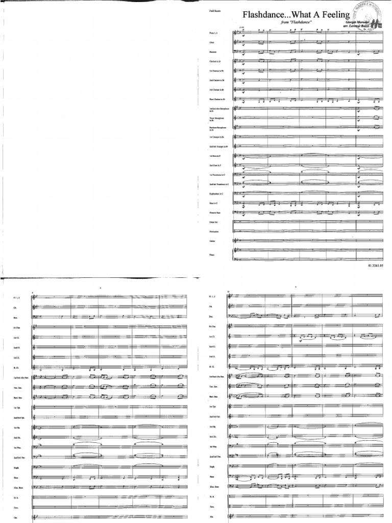 Flashdance Conducteur | PDF