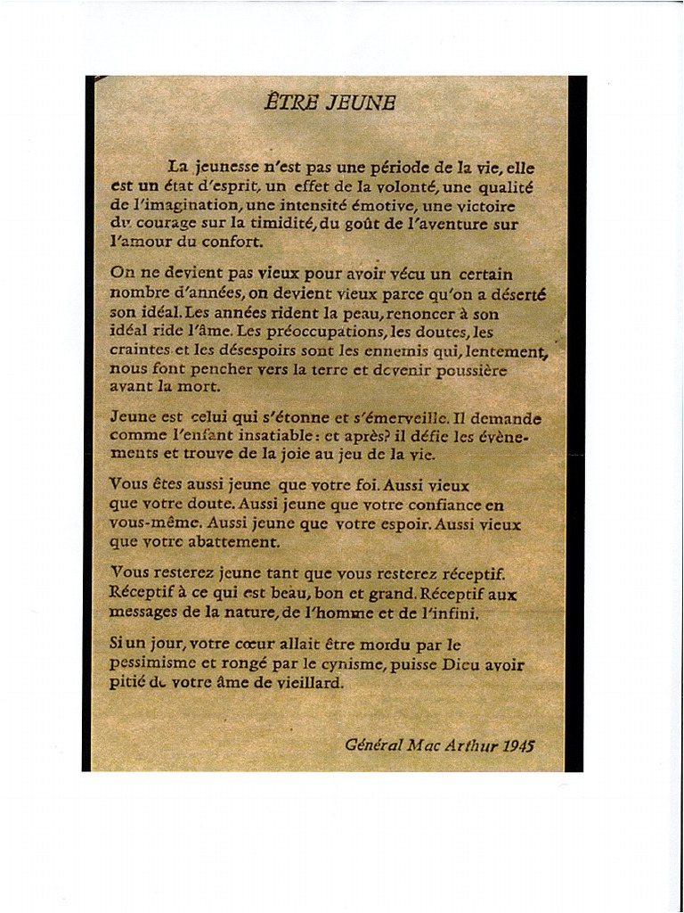 Être Jeune | PDF