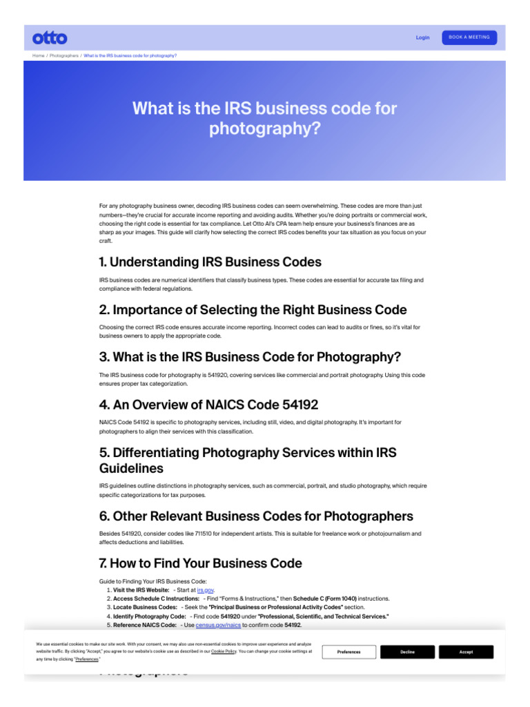 Understanding The Business Code For Photography Professionals | PDF ...