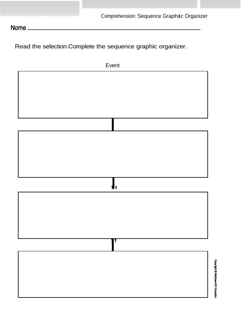 1.4 Sequencing Graphic Organizer | PDF