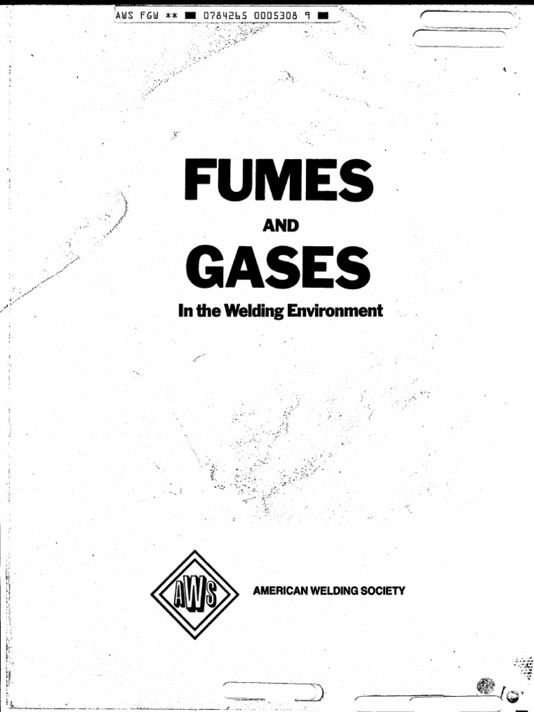 Aws Fumes (1979) | PDF | Welding | Construction
