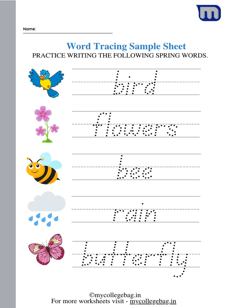 Alphabet Tracing Sheet 3 1 | PDF