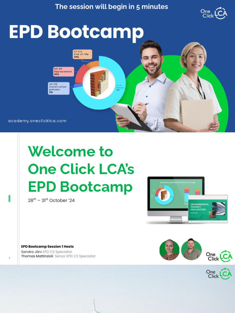 Session 1 - Introduction To Product Life-Cycle Assessment EPD and Why ...