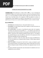 Guidelines On FBP Proof Submission | PDF