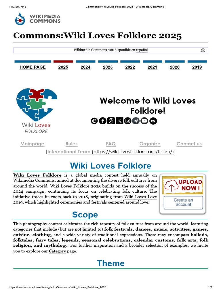 Commons - Wiki Loves Folklore 2025 - Wikimedia Commons | PDF | Folklore ...