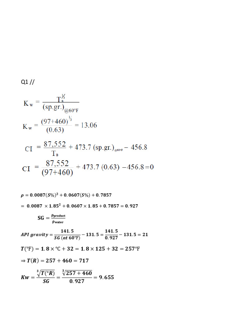 Gas Properties Tutorial | PDF