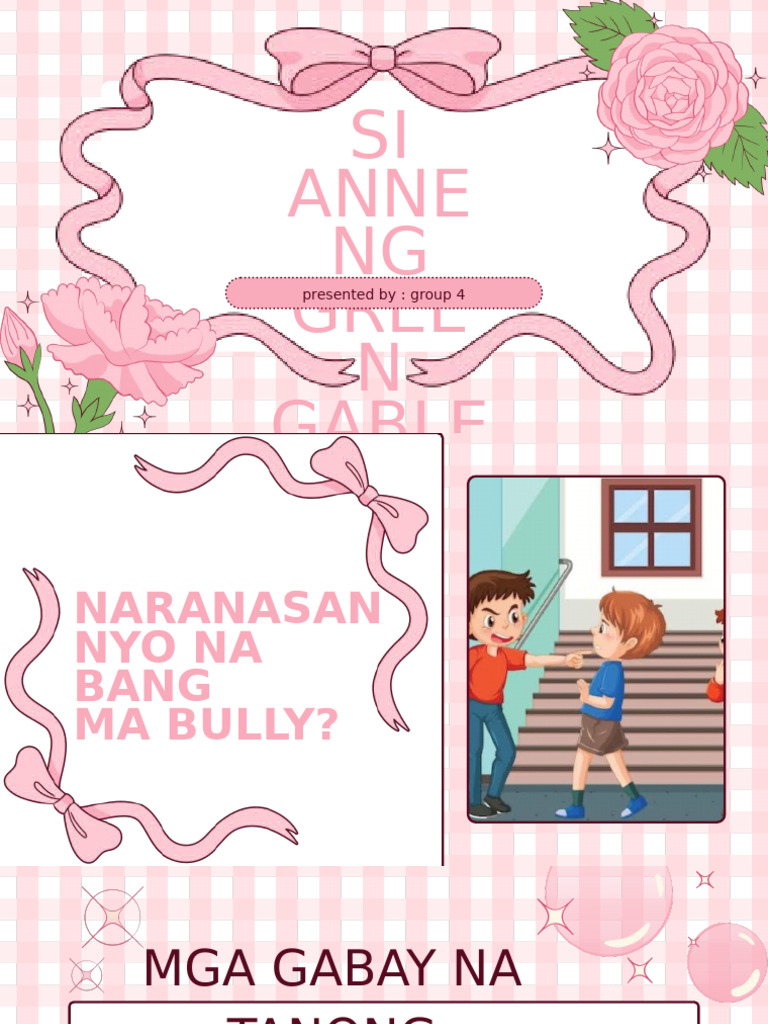 Si Anne NG Green Gables | PDF