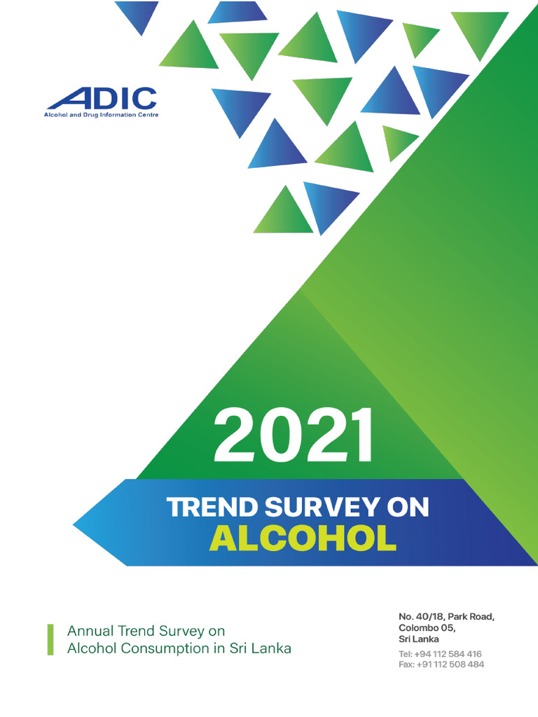 Annual Alcohol Consumption Trends SL | PDF | Survey Methodology ...