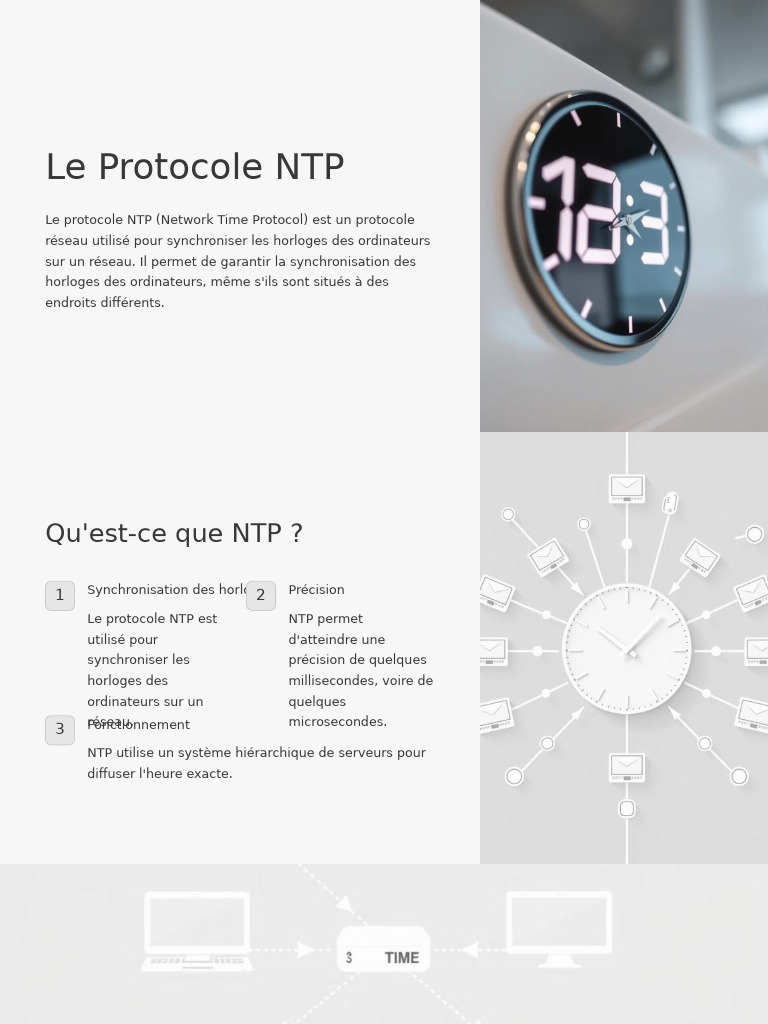 Le Protocole NTP | PDF | Serveur (Informatique) | Protocoles de communication
