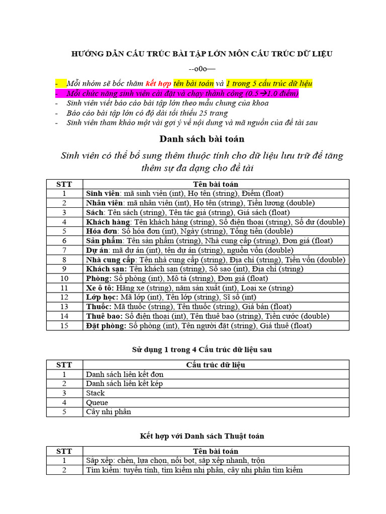 Huong_dan_lam_bai_tap_lon_De_tai_2 | PDF