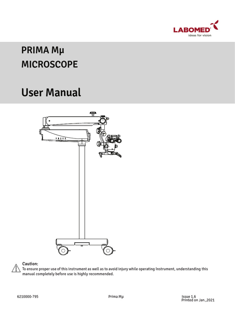 Prima MU 1.6 2021 Rev. User Manual | PDF | Electromagnetic ...