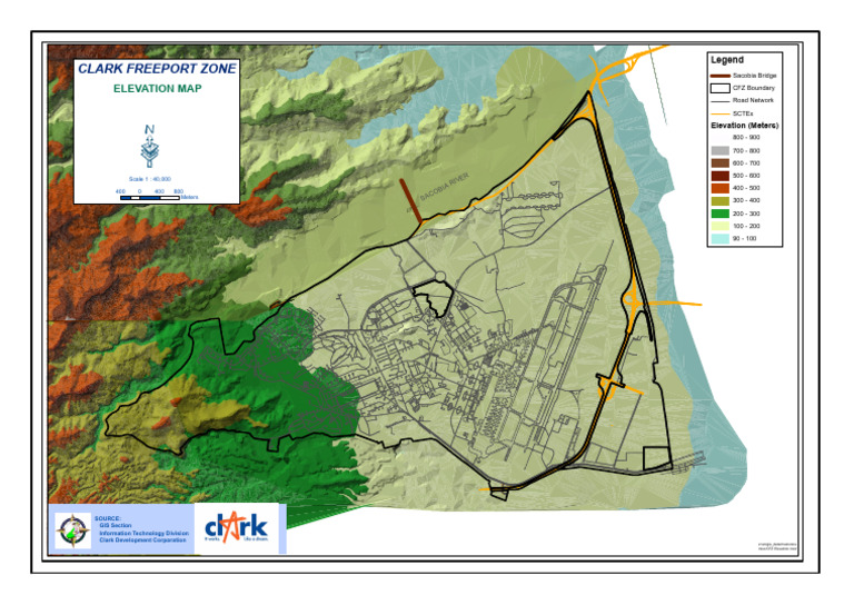 CFZ Elevation Map | PDF
